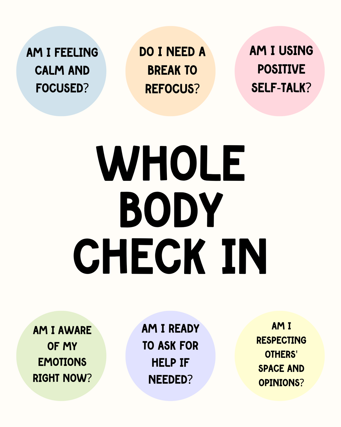 Free Self-Regulation Printable Resource – MoKa Design Co.